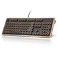 RK104 Wired Retro Mechanical Keyboard – GLENCREAG