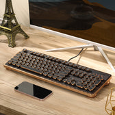 RK104 Wired Retro Mechanical Keyboard – GLENCREAG
